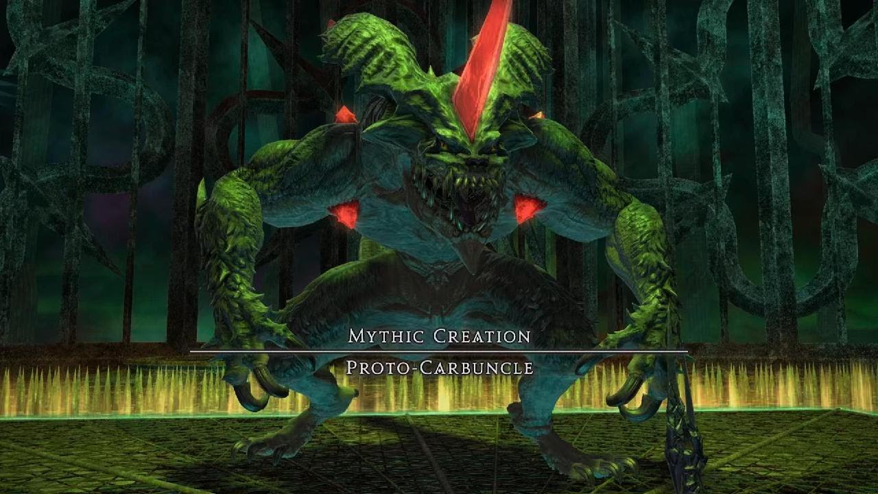 FINAL FANTASY XIV Proto Carbuncle - YouTube