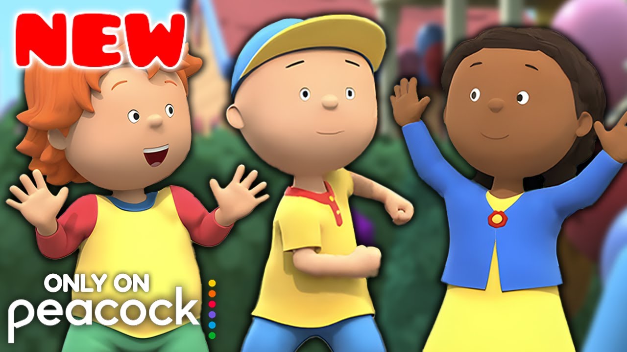 Dance Trend | Caillou Cartoon | New on Peacock - YouTube