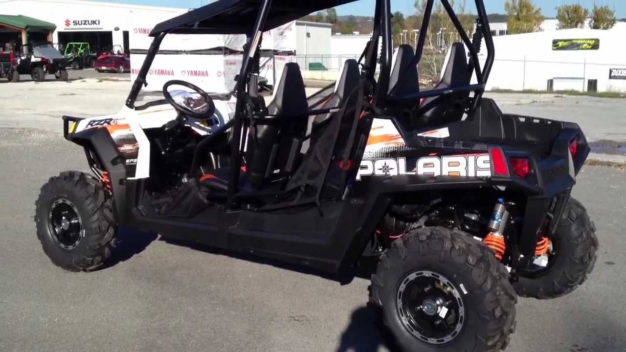 2012 Polaris RZR 4 800 Robbie Gordon EPS Orange Madness LE - YouTube