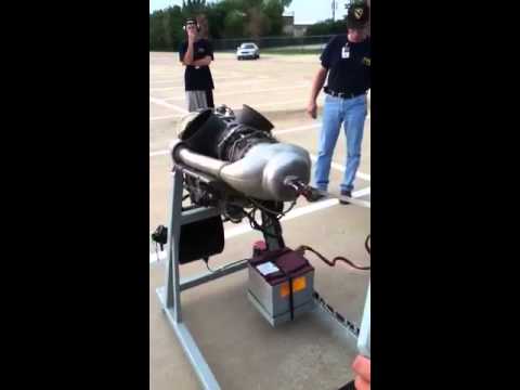 Allison T63 (250) turboshaft engine - YouTube