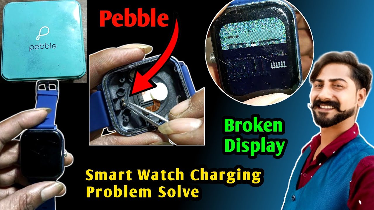 Pebble Smart Watch Repair | Smart Watch Charging Problem Solve | Smart ...