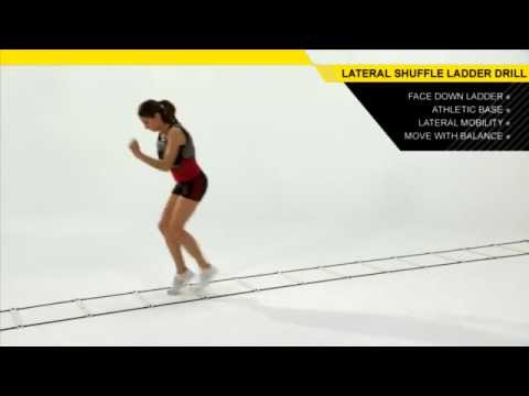 LATERAL SHUFFLE LADDER - YouTube