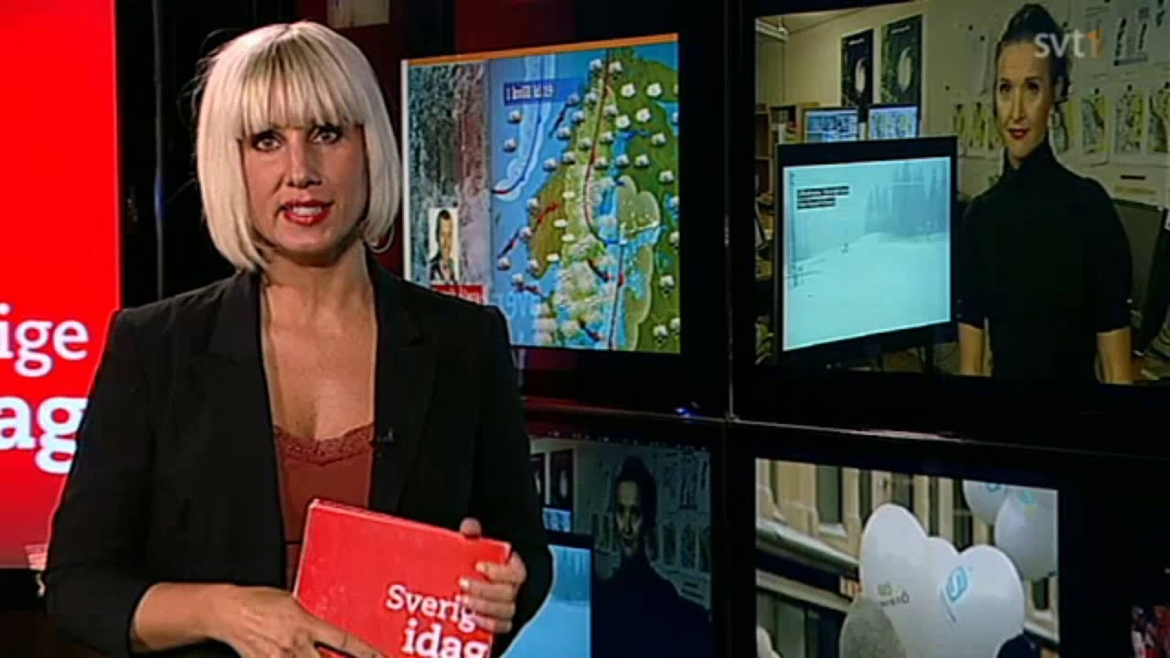 Pia Hultgren Tora Dahlström Sverige Idag - YouTube