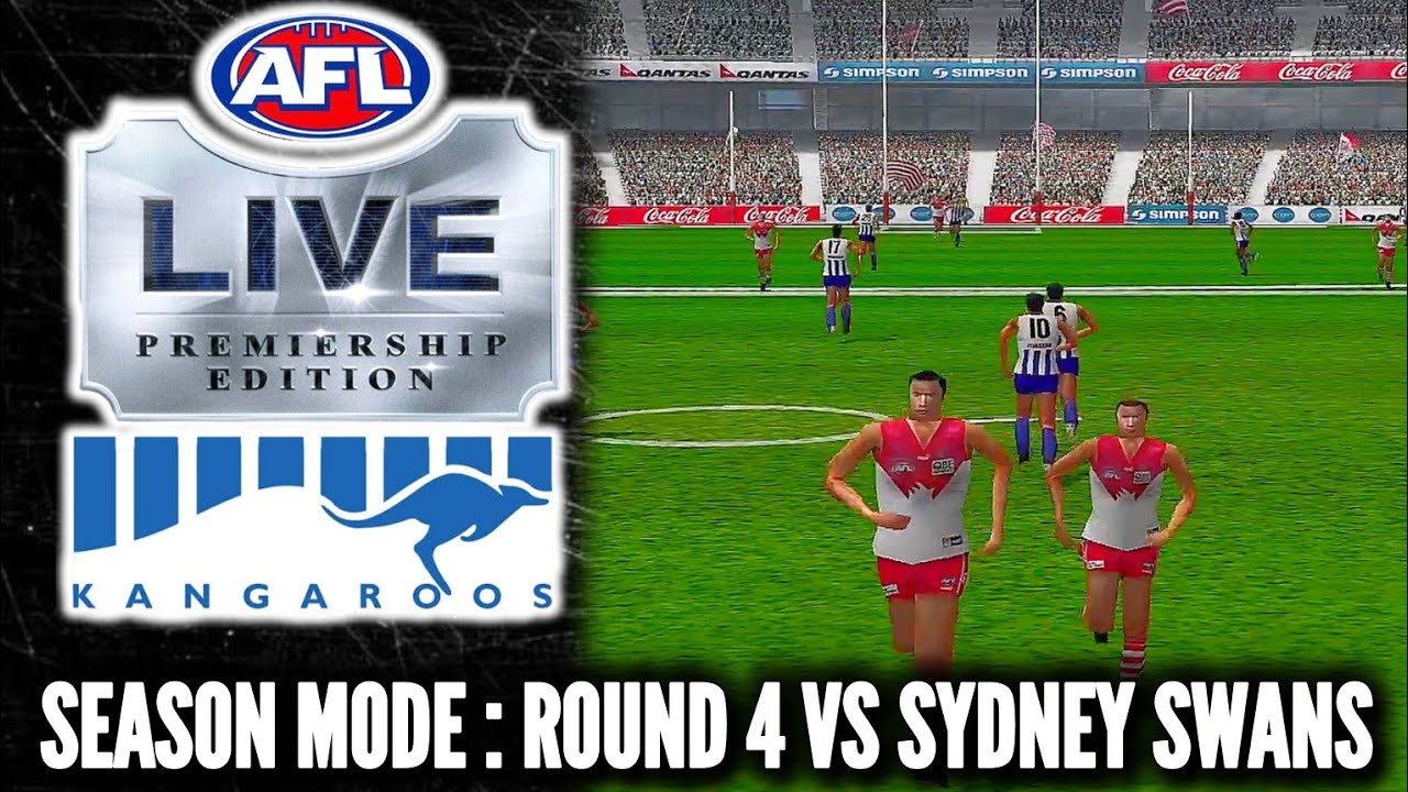 SYDNEY SWANS VS NORTH MELBOURNE | ROUND 4 | AFL LIVE PREMIERSHIP ...