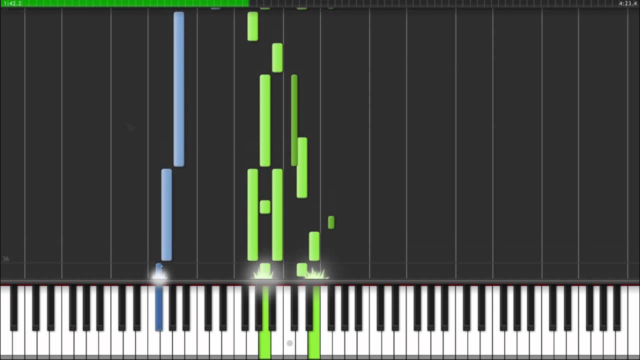 Ed Sheeran Thinking Out Loud Piano Tutorial Synthesia Free Sheets 0008