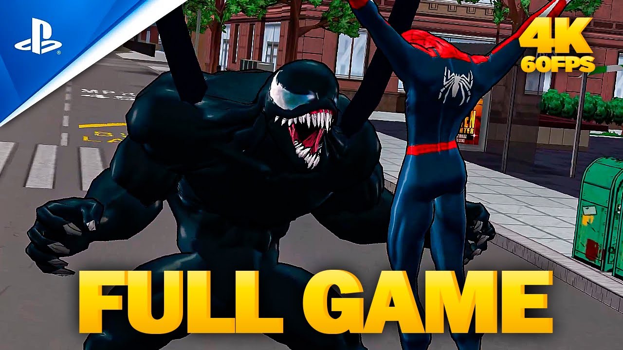 Ultimate Spider-Man Venom Full Game Walkthrough Gameplay | 4K 60FPS ...