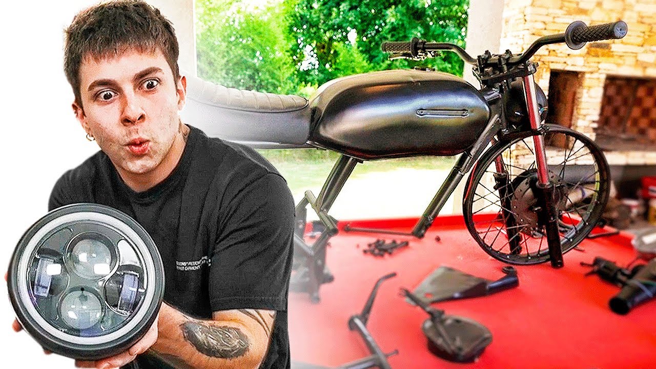 PRESENTANDO LOS COMPONENTES PARA MI CAFE RACER - YouTube