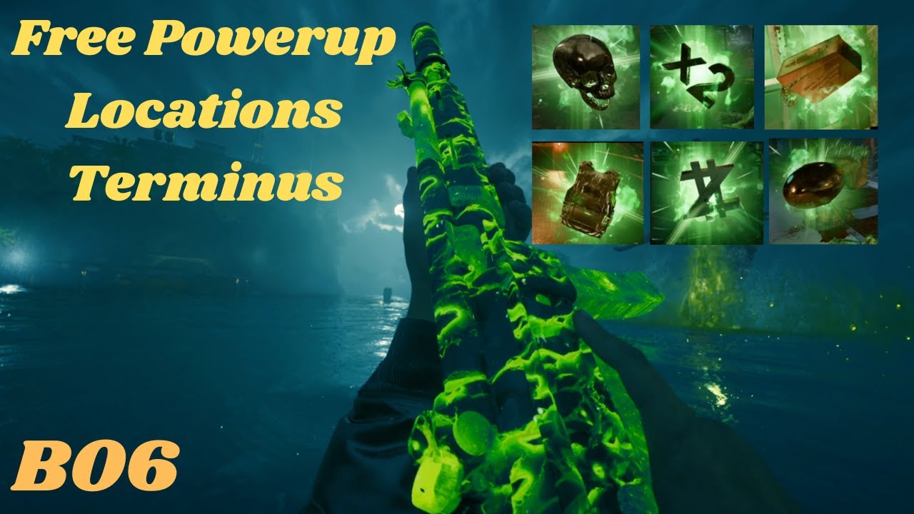 All Powerup Locations Terminus BO6 - YouTube