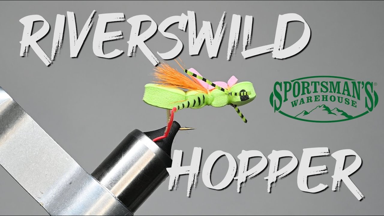 Rivers Wild Hopper Fly Pattern Tutorial by Svenddiesel - YouTube