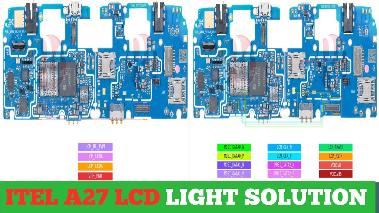 Itel A27 Lcd Light Solution !!Itel A27 Display Light Solution !!#itel # ...