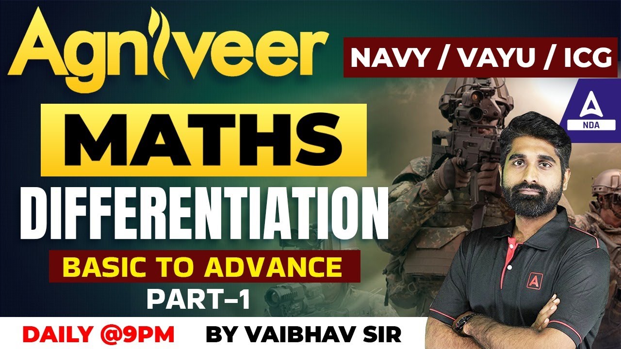 Differentiation | Basic to Advance | Part - 1 | MATHS | Vaibhav Sir - YouTube