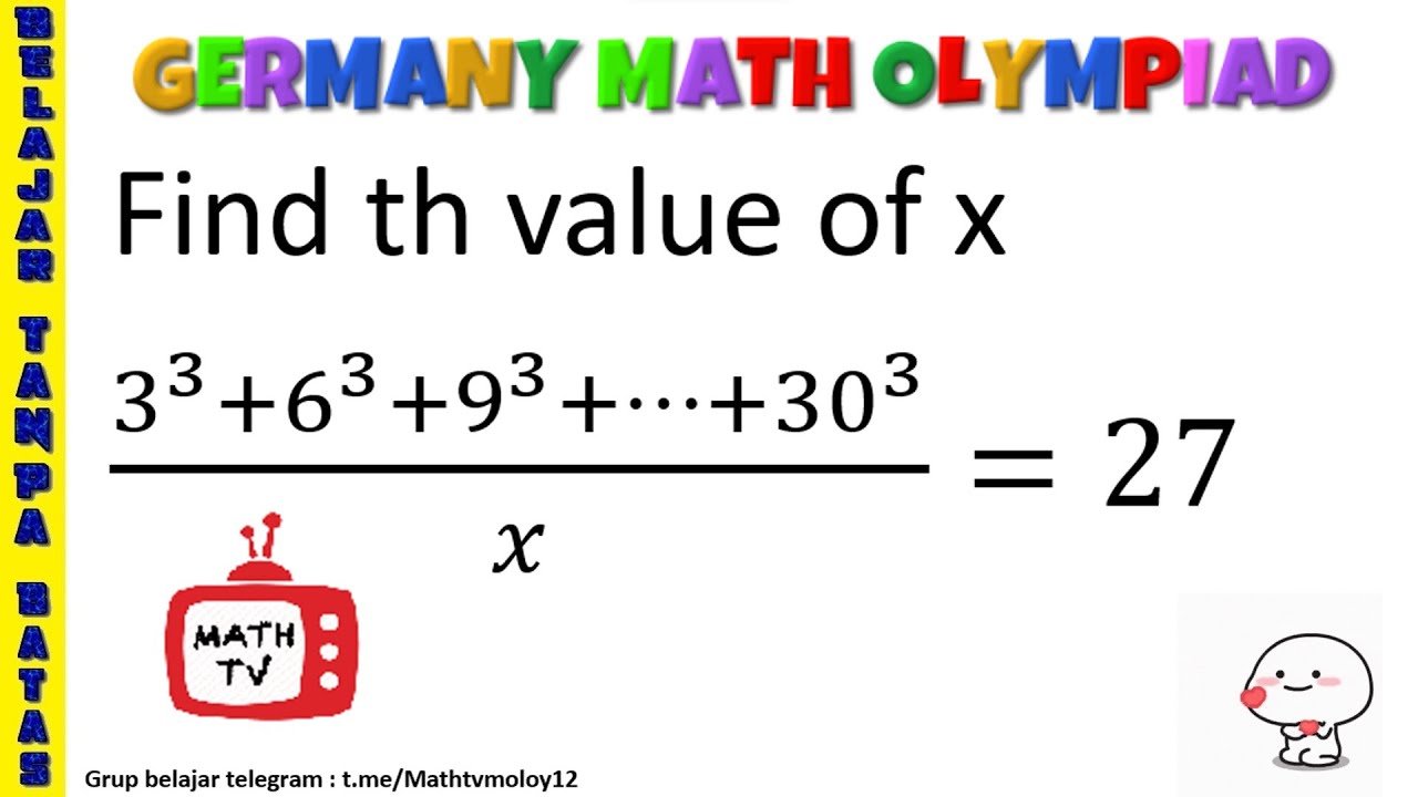 Germany Math Olympiad Question | A Nice Exponential Problem | Exponents ...