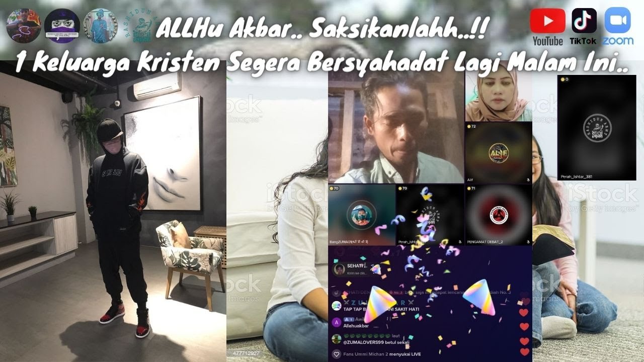 🔴 ALLHu Akbar.. Saksikanlahh..!! 1 Keluarga Kristen Pak Iwanta, Segera ...