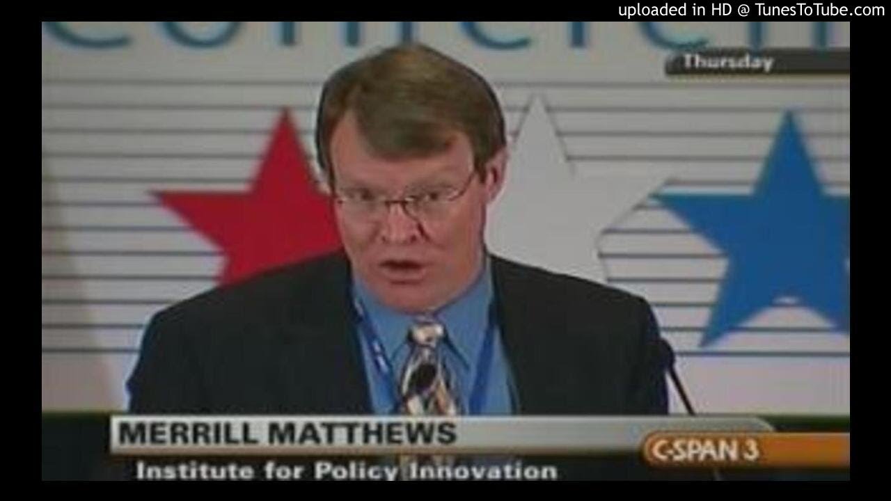 Dr. Merrill Matthews with Shalom Klein on Get Down to Business - YouTube