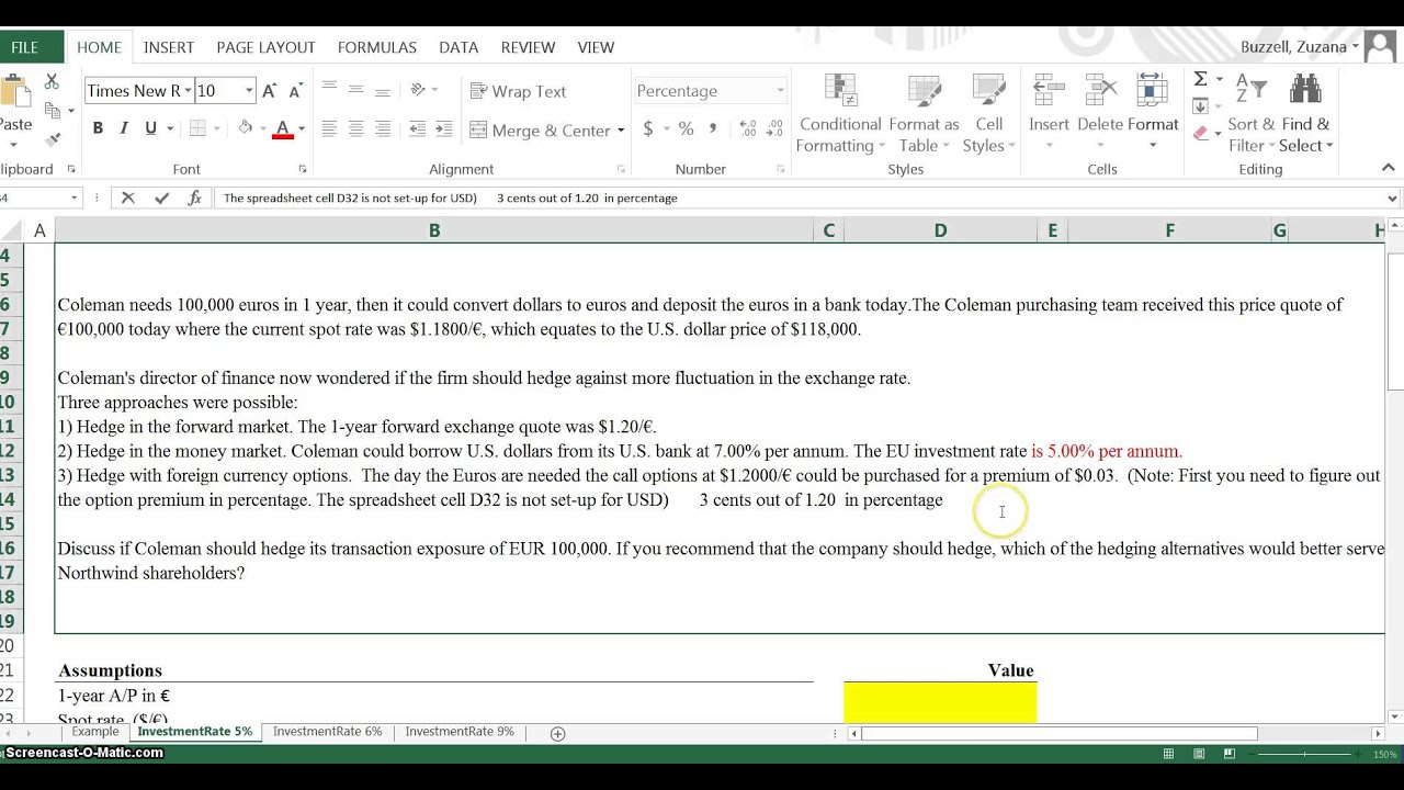 Option Premium Calculation - YouTube