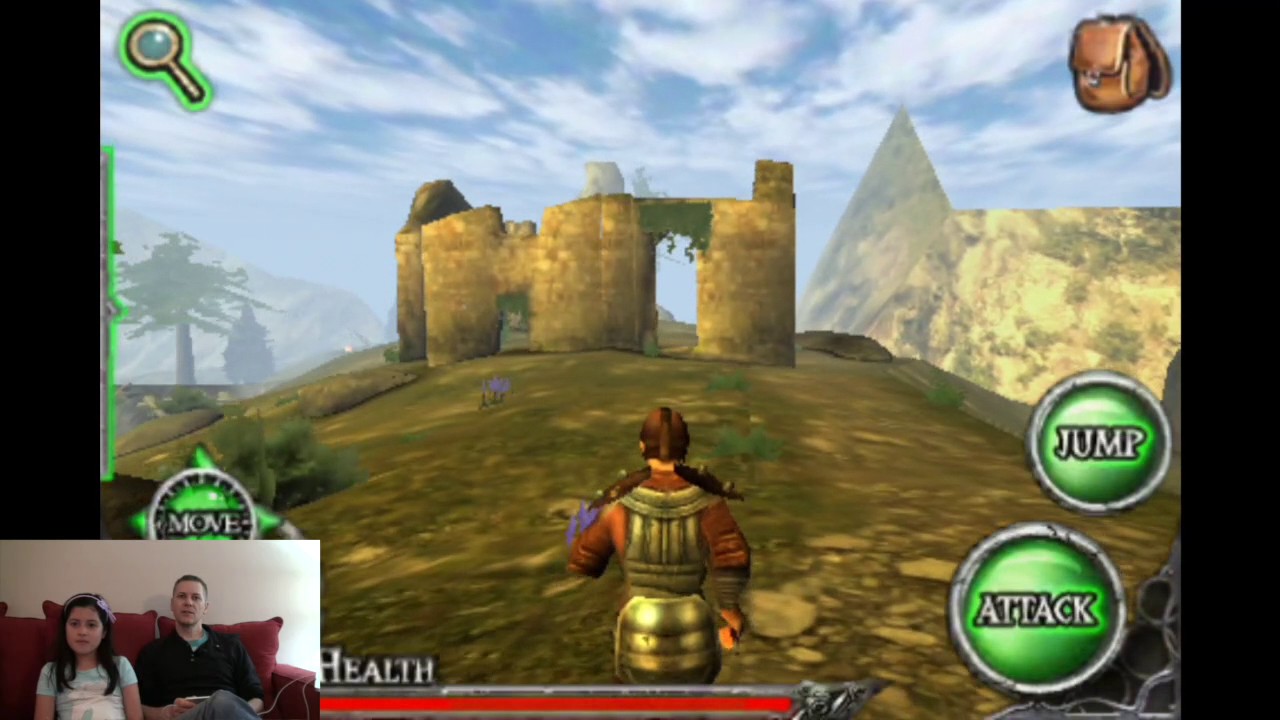 Ravensword The Fallen King iOS 002 Imps crystals graveyard sophie - YouTube