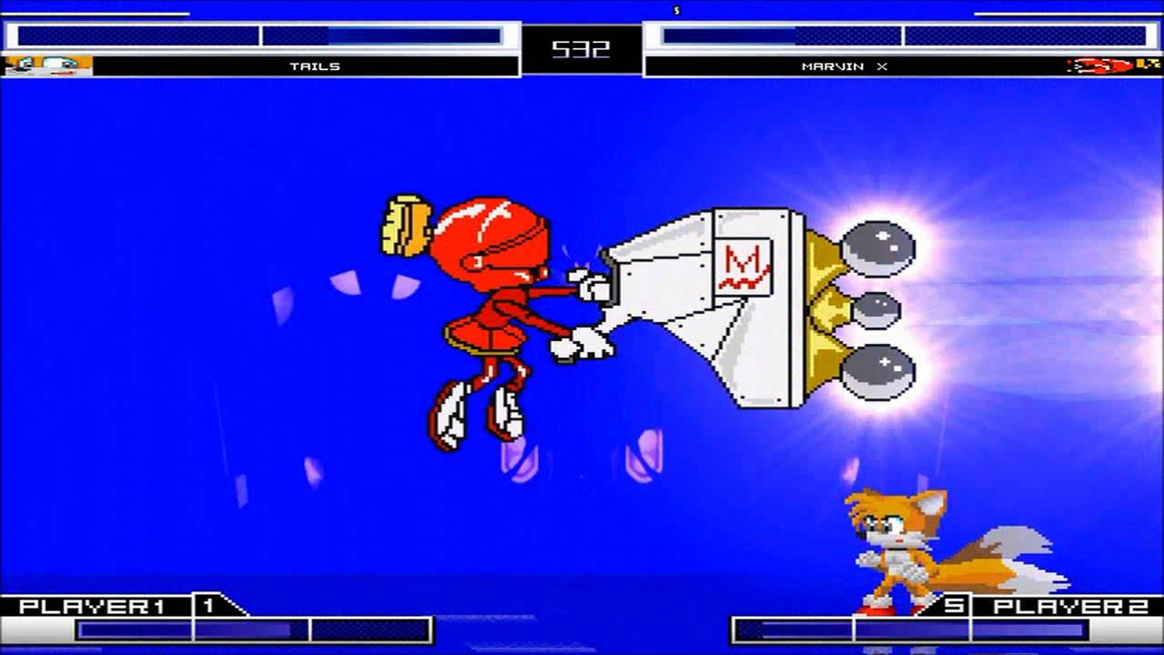 [Character Mugen] Tails VS Marvin the Martian - YouTube