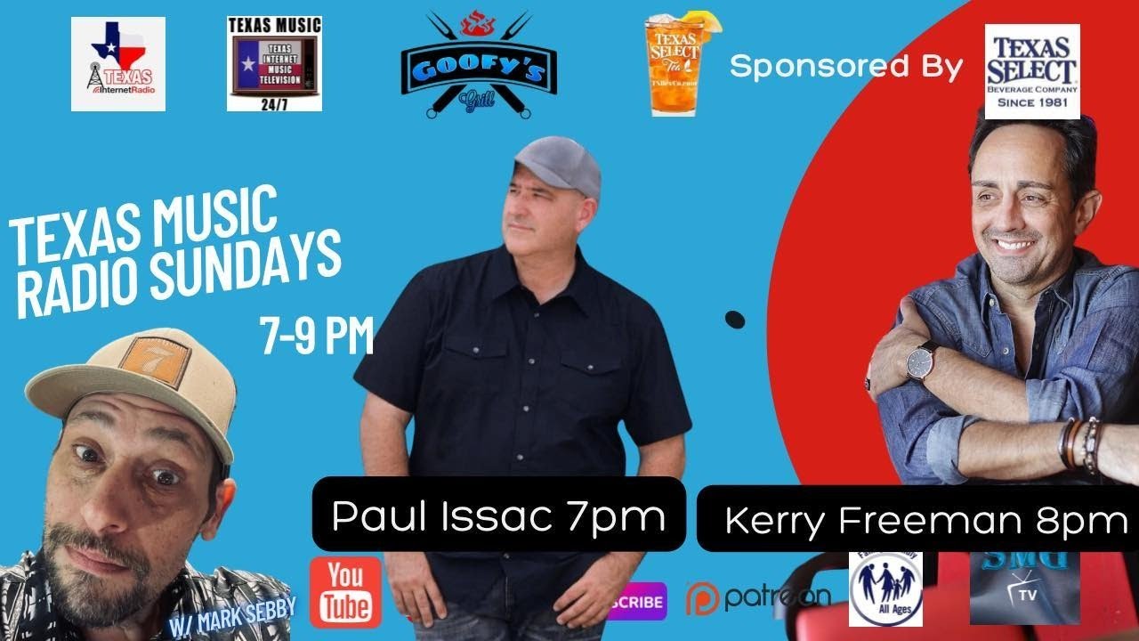 Texas Music Radio Sundays - Paul Issac & Kerry Freeman - YouTube