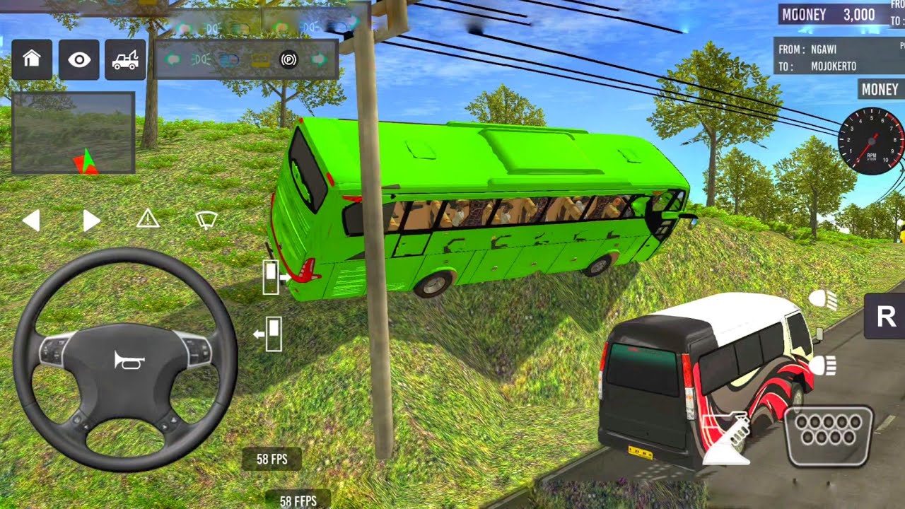 😜BUS SIMULATOR INDONESIA ll Euro Coach Bus Simulator - YouTube