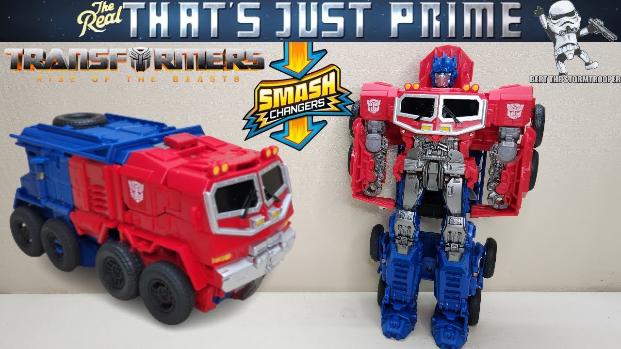 Rise of the Beasts Smash Changers OPTIMUS PRIME! "That's Just Prime ...