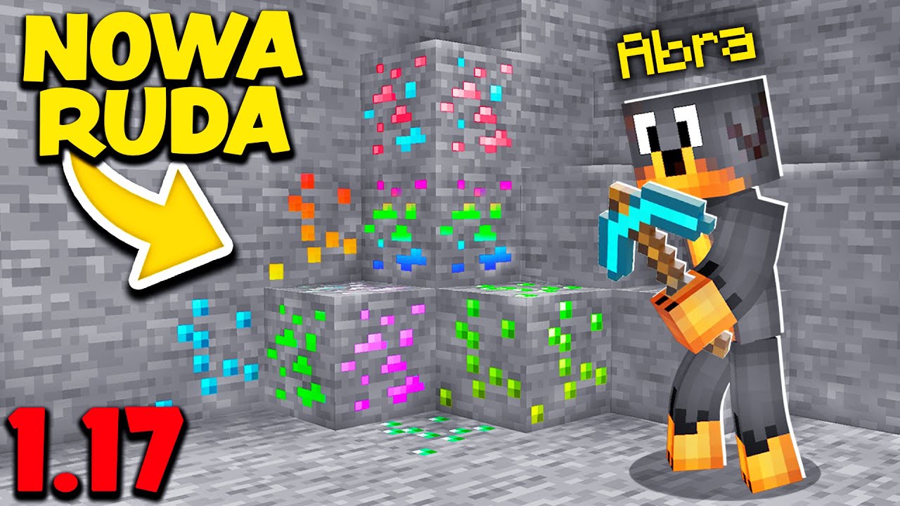 Mój PIERWSZY RAZ w MINECRAFT 1.17! 🔮 (NOWA RUDA znaleziona) - YouTube