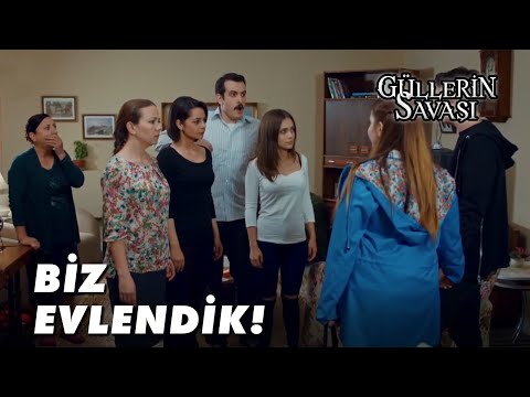 Çiçek ve Taner Evlendiklerini Söylediler! - Güllerin Savaşı 44. Bölüm