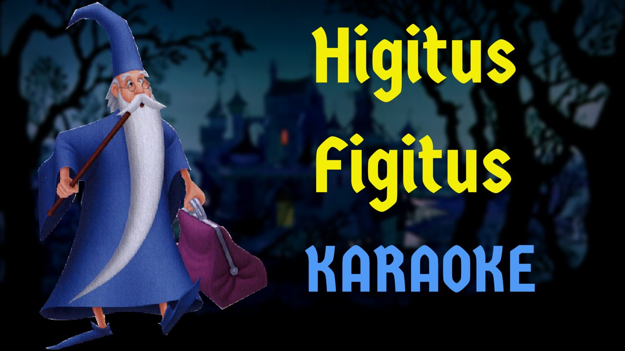 Higitus Figitus - The Sword In The Stone (Multilanguage Karaoke) - YouTube