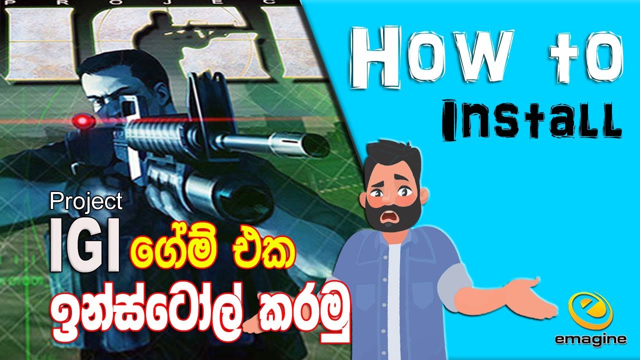 Project IGI Game Installing [Project I'm Going In] ගේම් එක ගහමුද? - YouTube