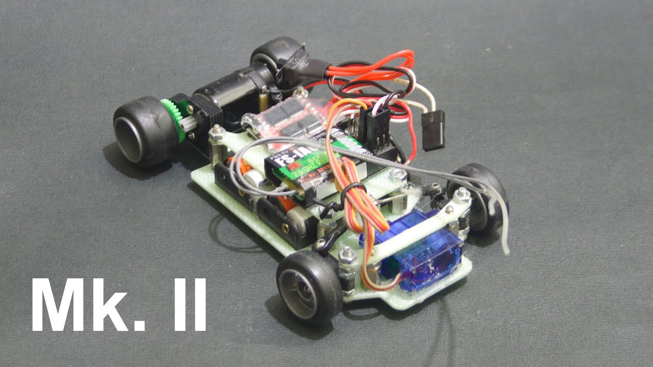 Mobil RC drift mini buatan sendiri Mk. II - YouTube