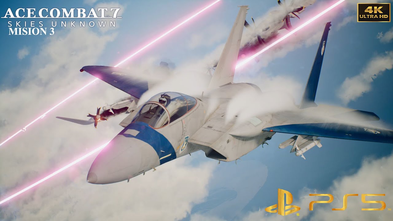 ACE COMBAT™ 7 PS5 4K [HDR] - MISION 03 - DIFICIL - YouTube