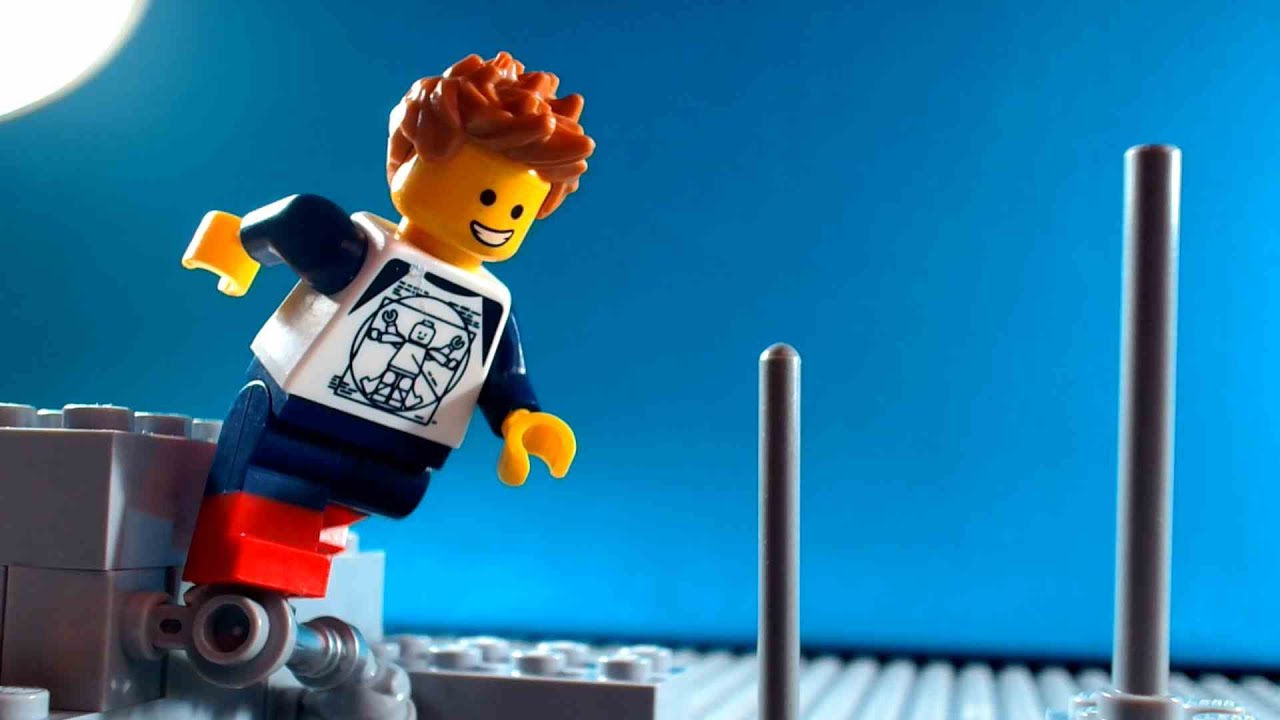 LEGO parkour stop motion - YouTube