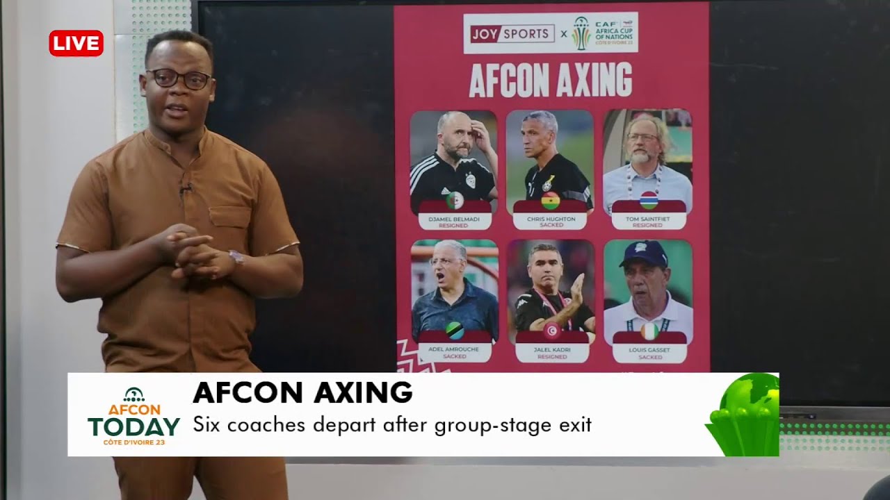 Afcon 2023 Tournament Review Six Coaches Lose Their Jobs After Group