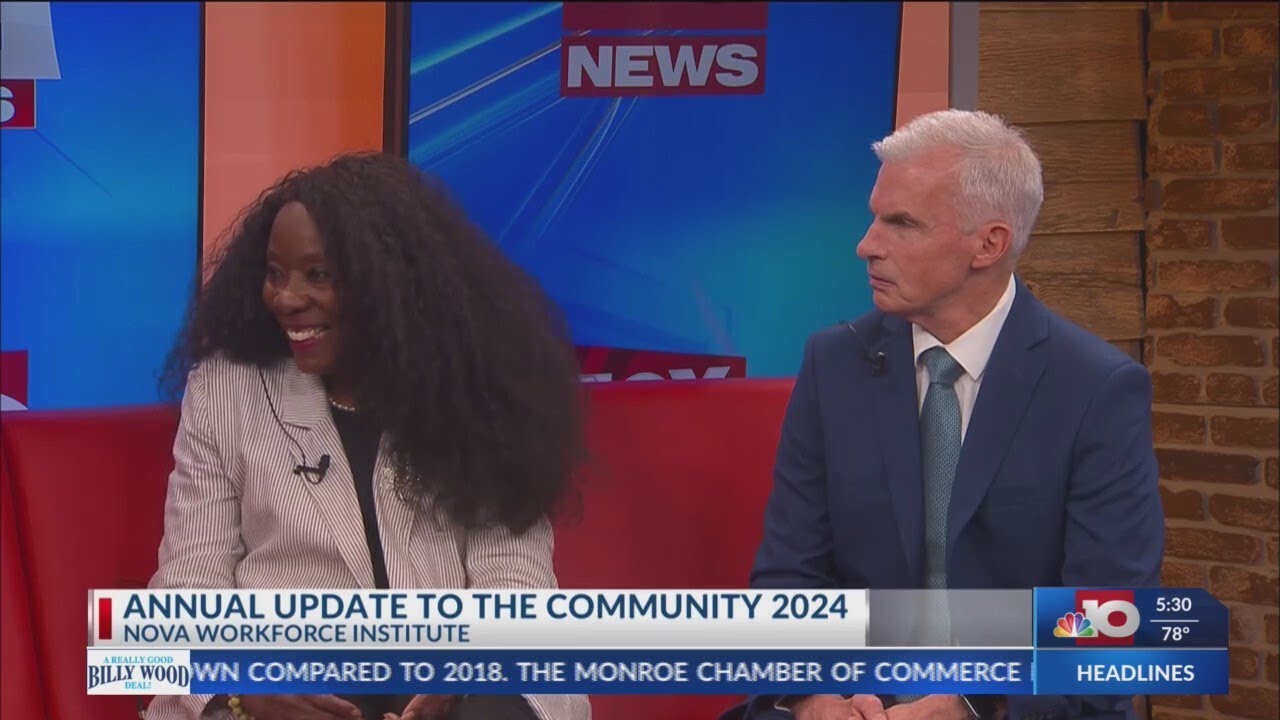 NBC 10 News Today: Nova Workforce Institute interview - YouTube
