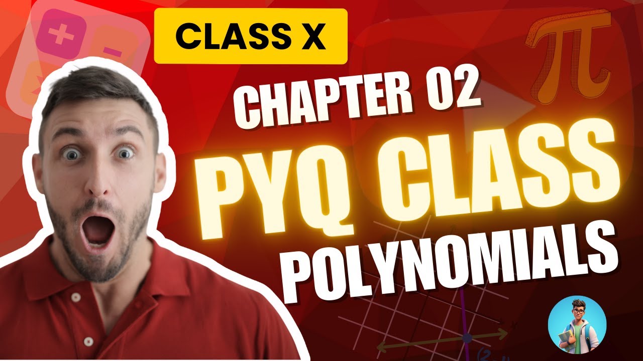 PYQ Class | Polynomials | Class 10 | @mathswithvikasbhaiya - YouTube