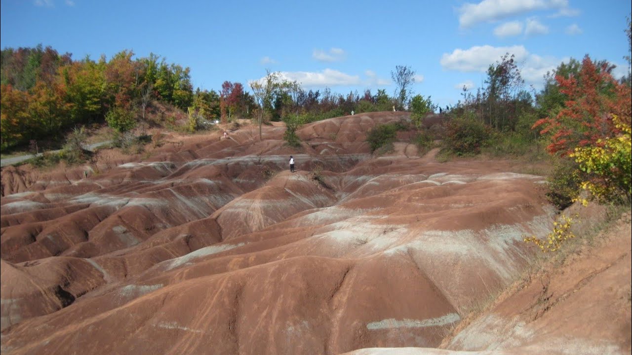 TORONTO AREA BADLANDS GEOLOGY SITE - CHELTENHAM BADLANDS - CALEDON ...