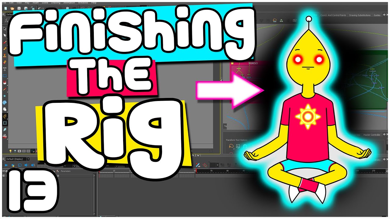 FINISHING the RIG | Toon Boom Harmony Rigging Tutorial | Part 13 - YouTube