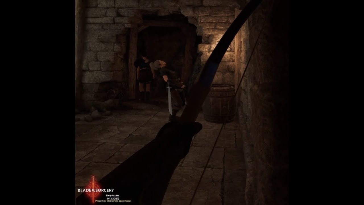 Blade & Sorcery: Ranger style on the KAT-VR treadmill - YouTube