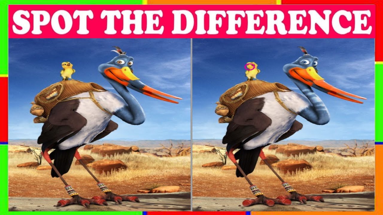 Spot the Difference 🧠Test your brain Partie 1 - YouTube