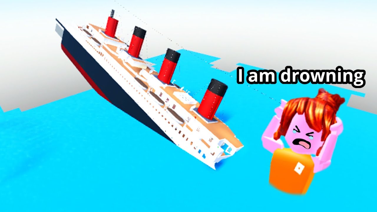 Roblox sinking ship… - YouTube