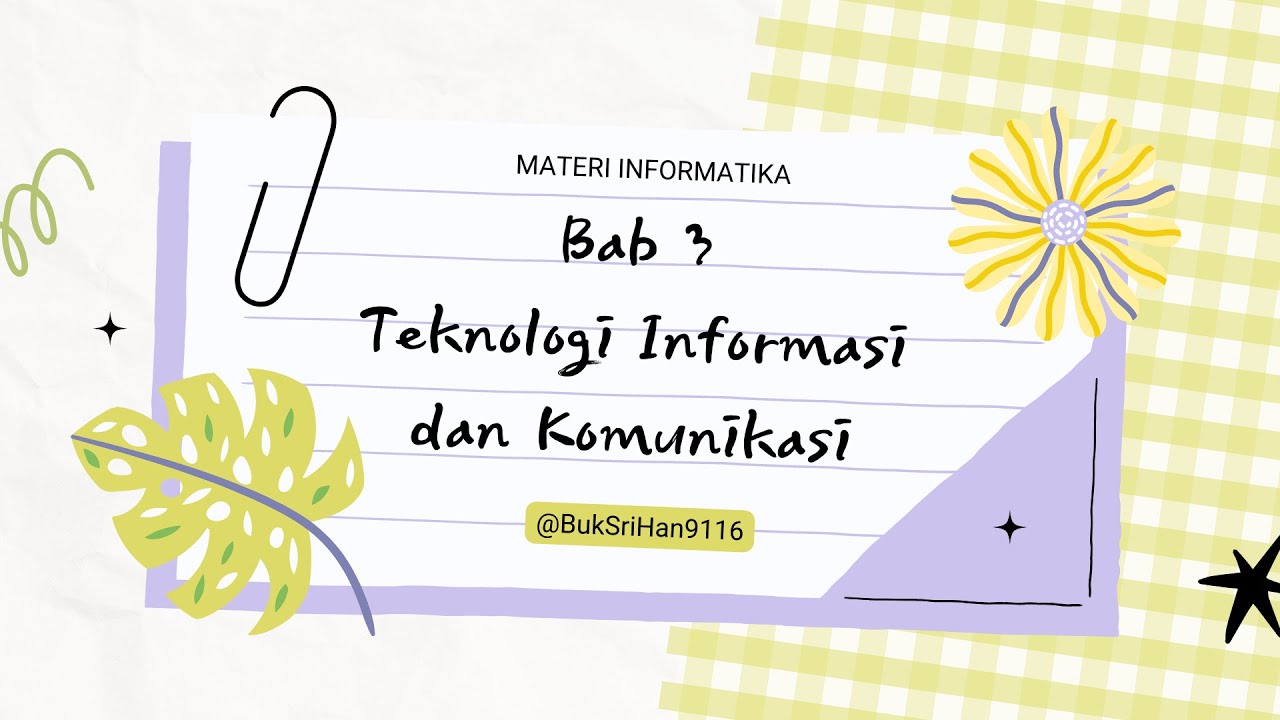 Materi Informatika Bab 3 Teknologi Informasi dan Komunikasi (Folder dan ...