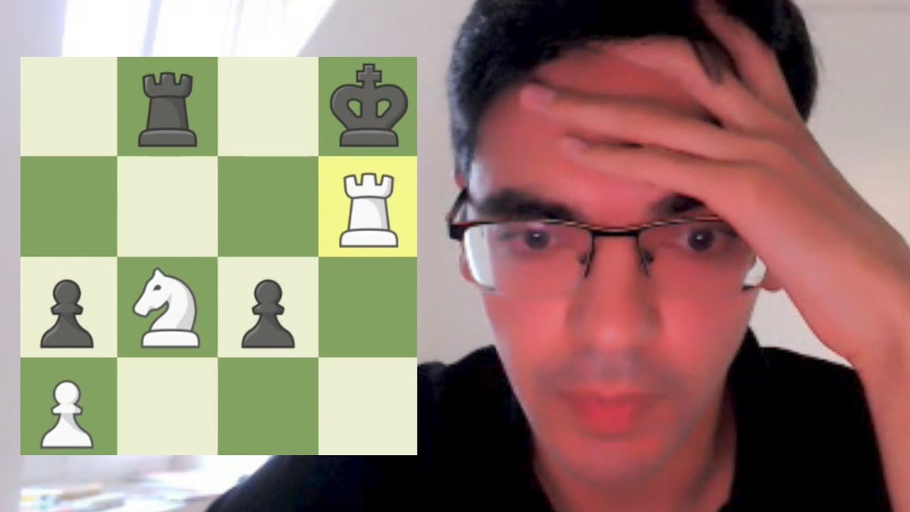 Anish Delivers Rook-Knight Checkmate - YouTube