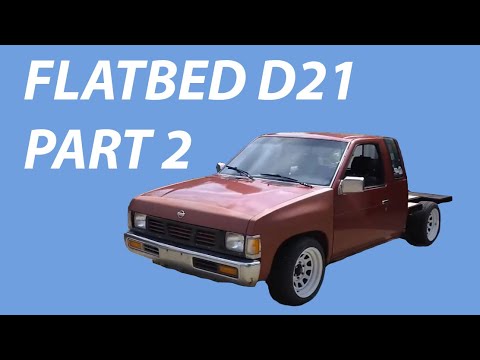 Fixing Rust on the Flatbed Nissan | Hardbody Project Part 2 - YouTube