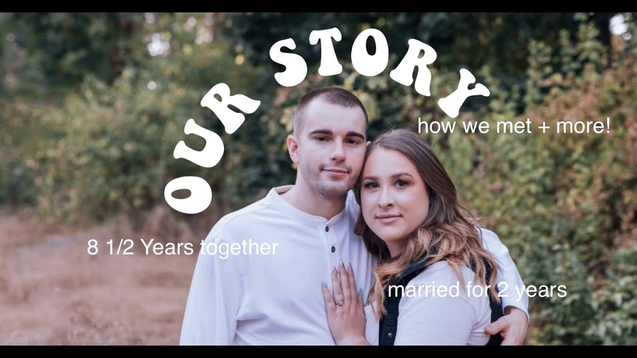 OUR STORY // DATING TO MARRIAGE TO MILITARY // CORRINE + BRINDEN - YouTube