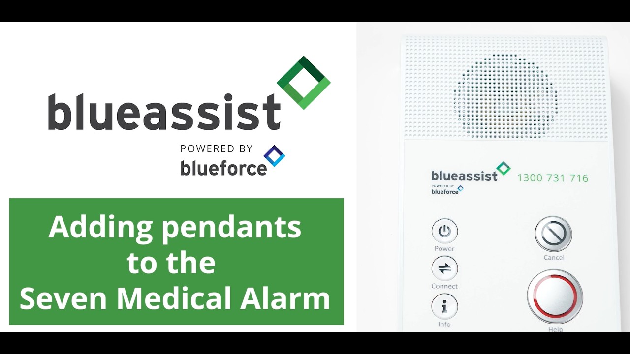 Setup Guide: Adding a Pendant to your Blueassist Home or Falls Package ...