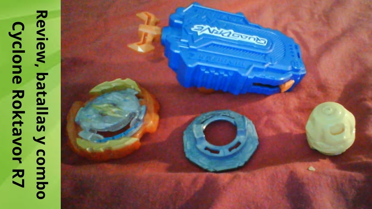 Review, batallas y combo de Cyclone Roktavor R7 | uBladersZ - YouTube