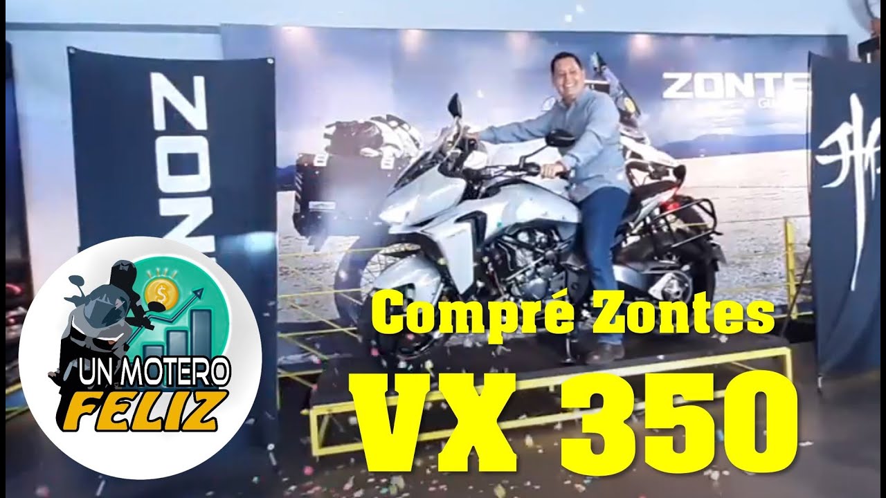Compré Zontes VX 350 - YouTube