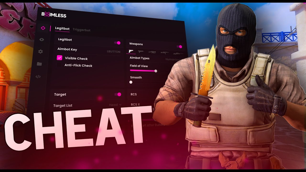 UTILIZEI WALLHACK E AIMBOT NO CS2 COM $100,000 EM SKINS! (BAIMLESS ...