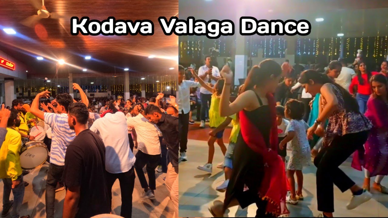 Kodava Valaga Dance At Kodava Marriage #kodavavalaga #kodavatradition # ...