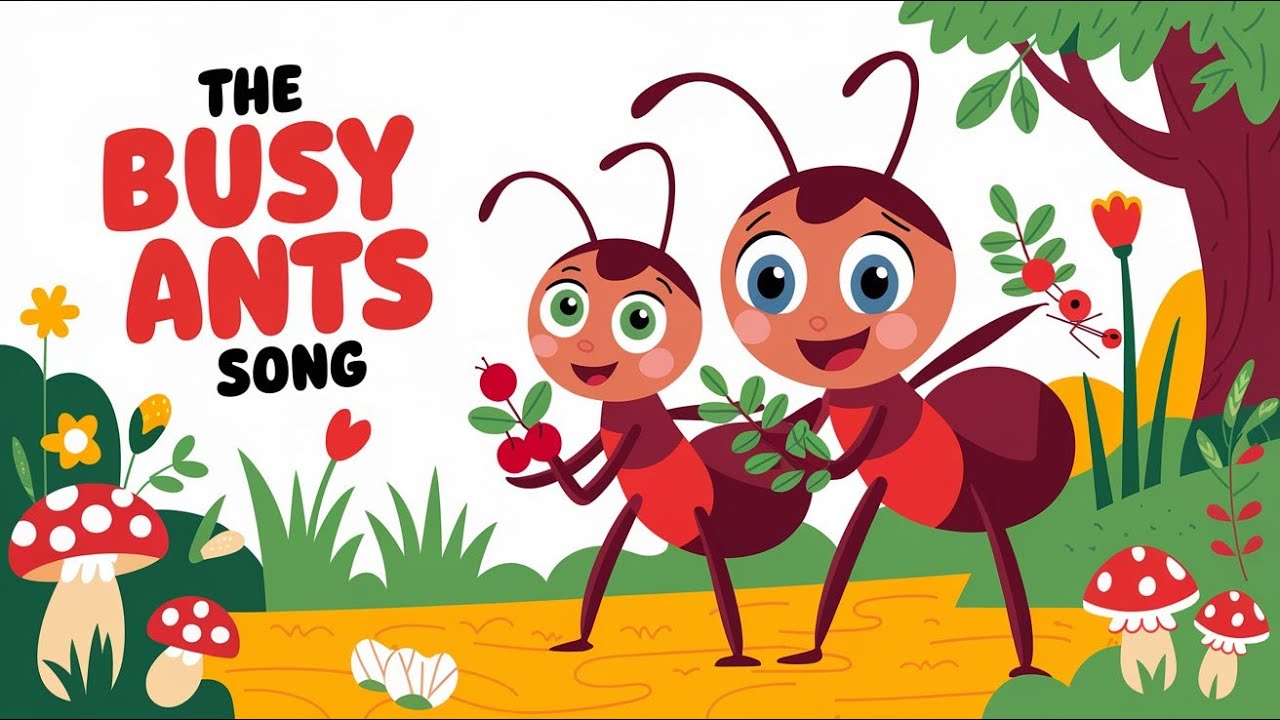Music for Kids: The Busy Ants Song - YouTube