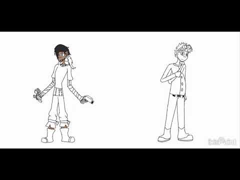 Arcane role reversal reference sheets (speedpaint) - YouTube